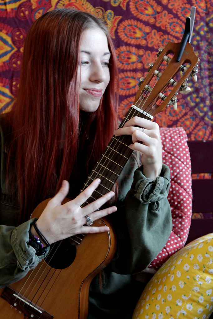 Stephens College freshman finds comfort in playing instruments ...