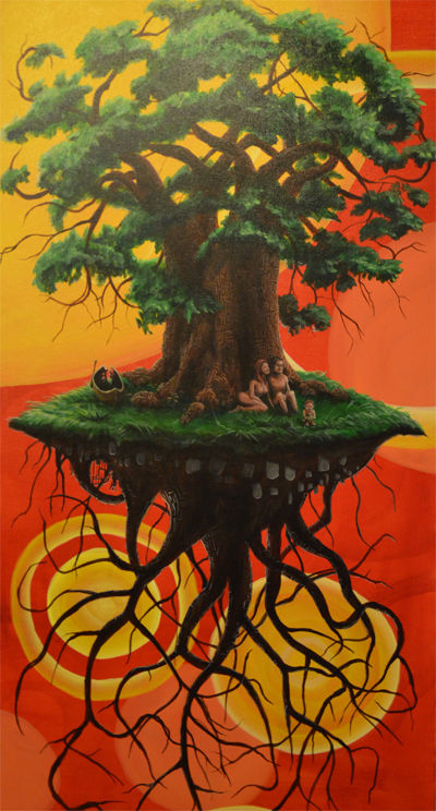 The curious art of David Mishra: exhibit opens at Artlandish Gallery ...