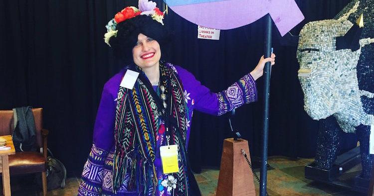 Mini Q&A: Q Queen Lucy Betteridge stands out with her Frida Kahlo ...