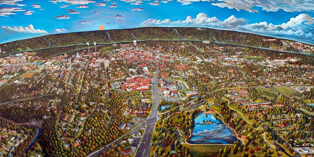 The artist behind downtown Columbia's murals | Arts & Culture | Vox ...