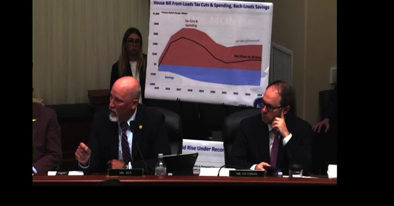 RAW: Rep. Chip Roy rips fellow Republicans over budget plan | Video ...
