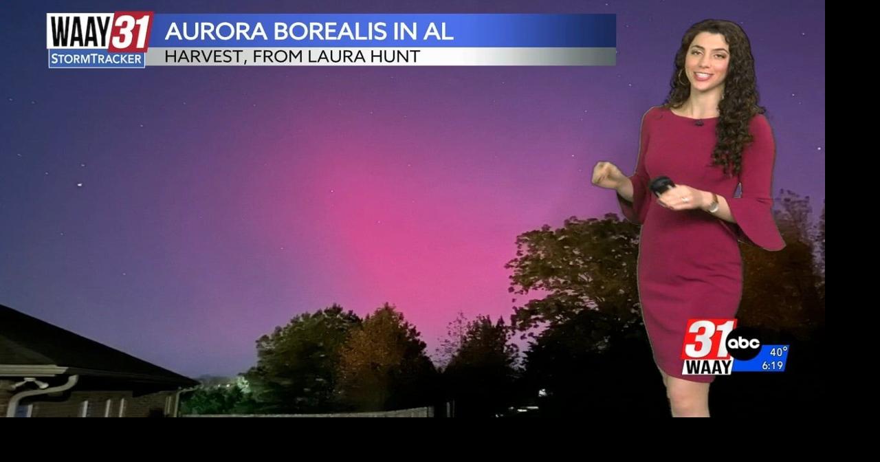 Aurora Borealis in North Alabama! | Video | waaytv.com
