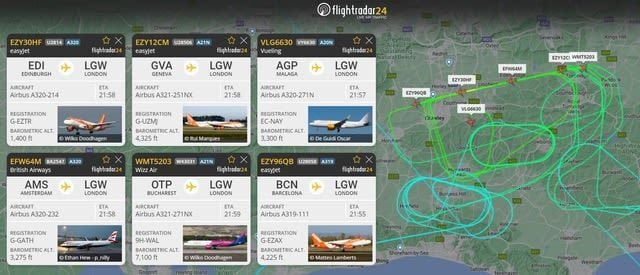 Airplane holding patterns: What they are and why they happen | News ...