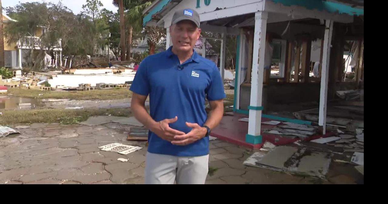 Hurricane Helene causes historic destruction in Cedar Key, Florida ...