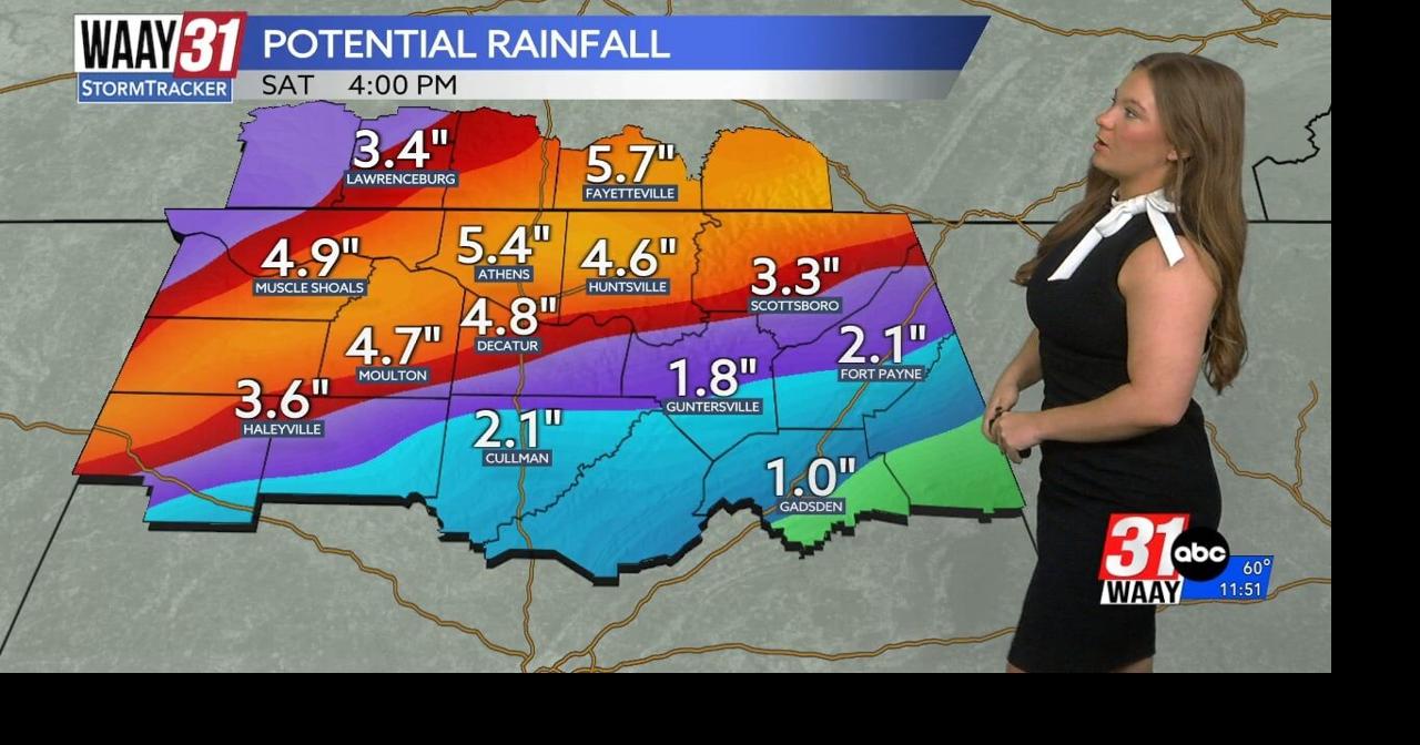Lots of rain heading our way by late week | Video | waaytv.com