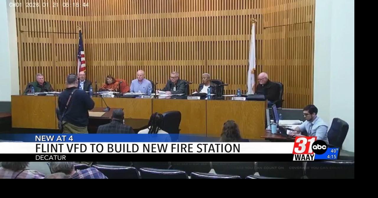 Flint fire department gets green light for Decatur station | Video ...