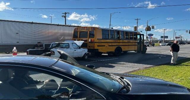 Decatur school bus among 7 vehicles hit in wreck | News | waaytv.com