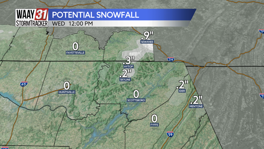 Light wintry mix tonight; severe weather potential on Friday | Weather ...