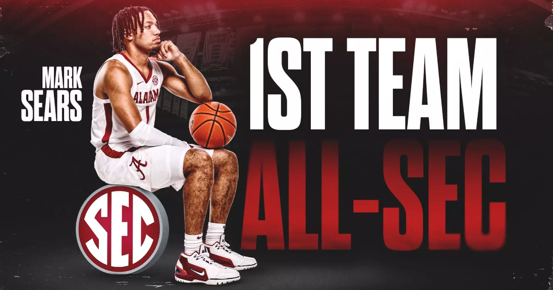 Mark Sears Named First Team All-SEC | News | waaytv.com