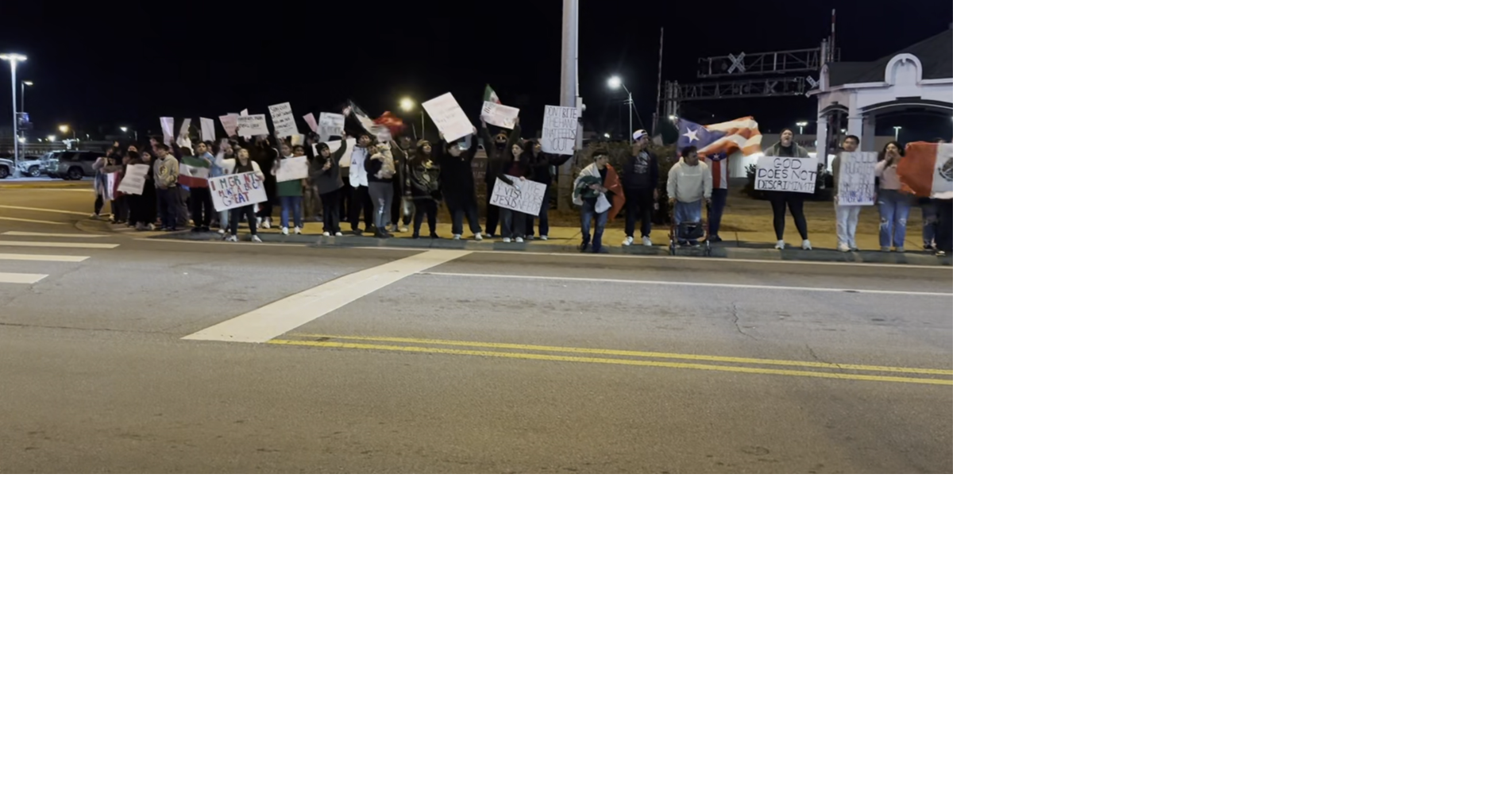 Protest against immigration policies draws attention in Albertville ...