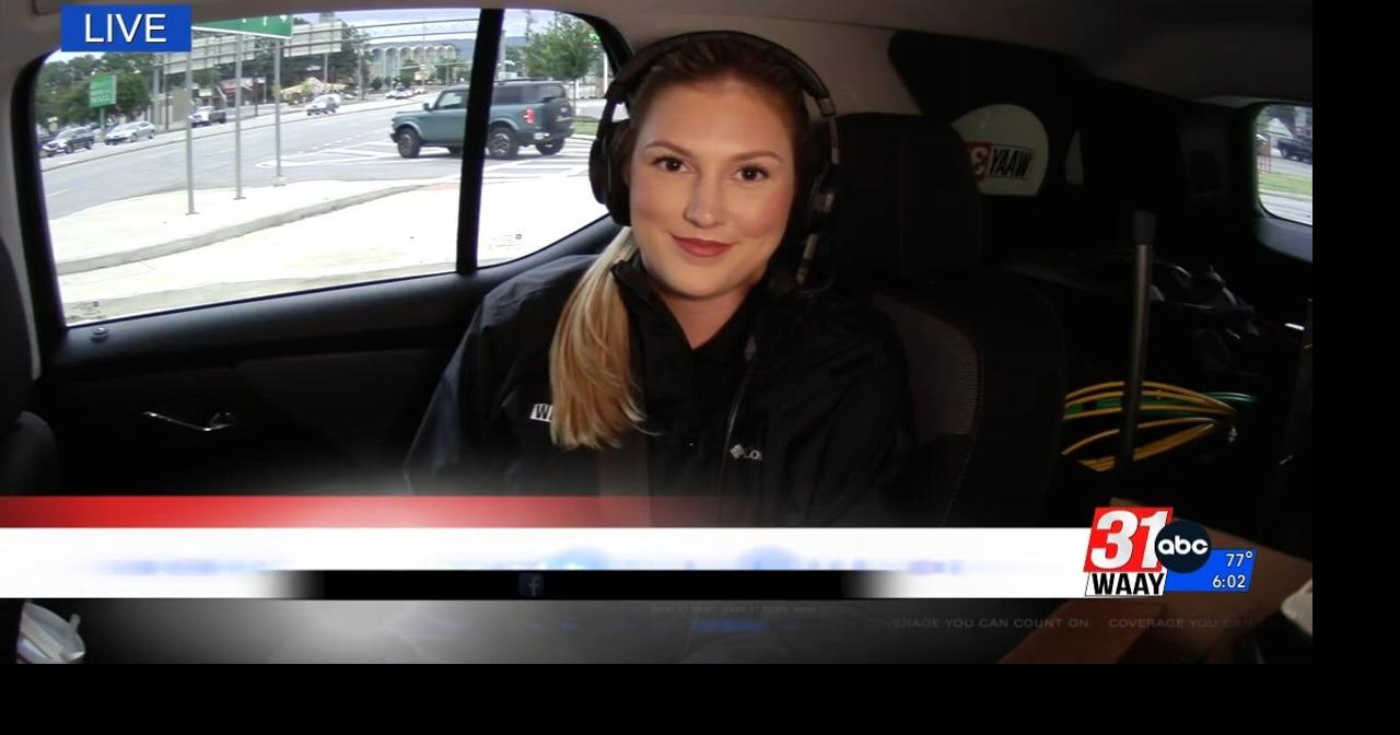 Reporter Julia Miller tracks latest weather risk in Huntsville | Video ...