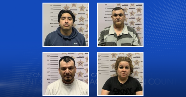 4 arrested after agents recover more than $1 million worth of meth at ...