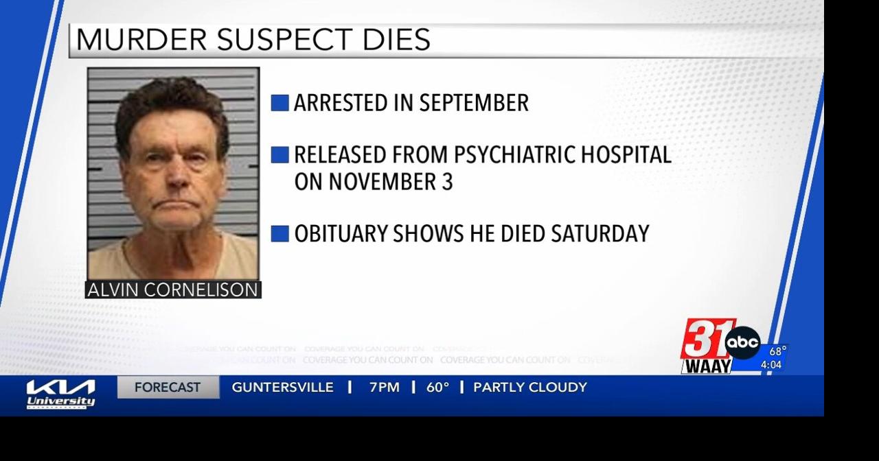 Alabama murder suspect dies before trial | Video | waaytv.com