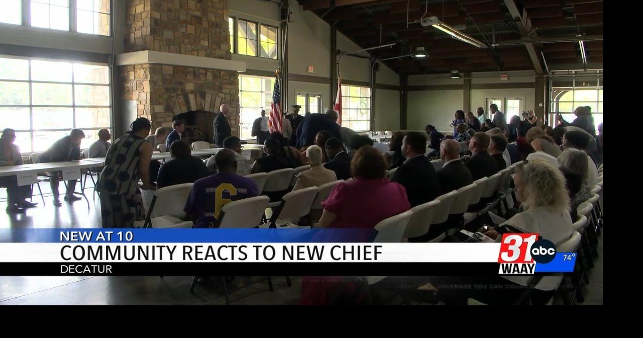 Decatur residents on what new police chief's swearing in means to them ...