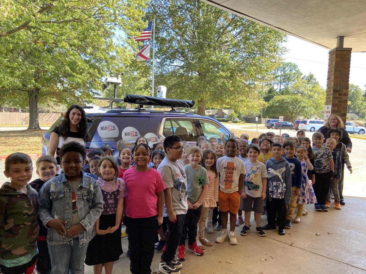 WAAY 31 StormTracker visit at Chaffee Elementary School! | News ...