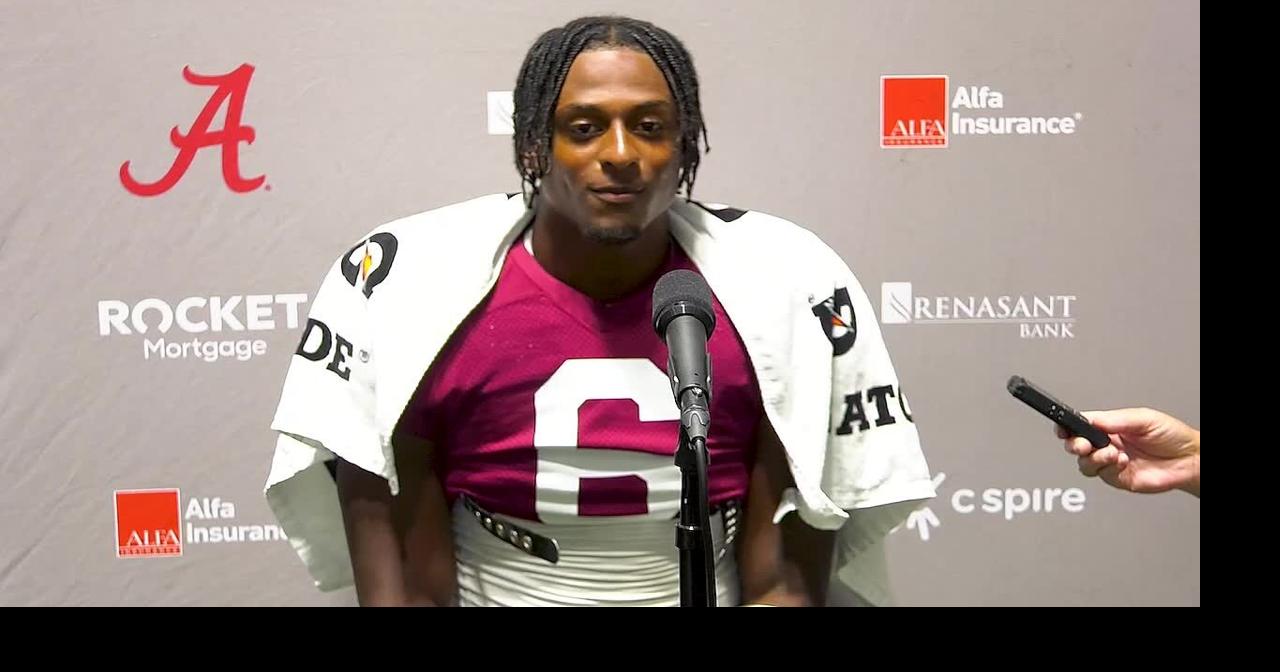 Alabama wide receiver Kobe Prentice on big plans for team | Video ...