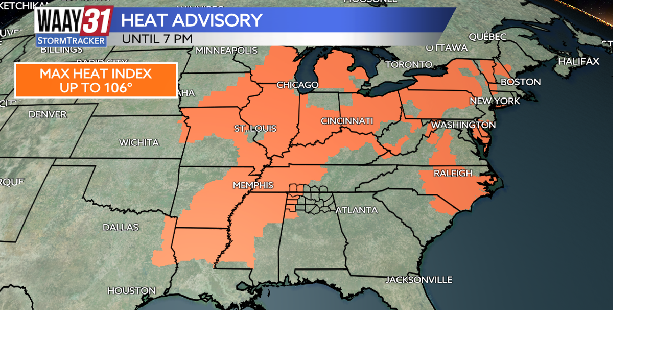 Extreme and dangerous heat returns to North Alabama this week | News ...