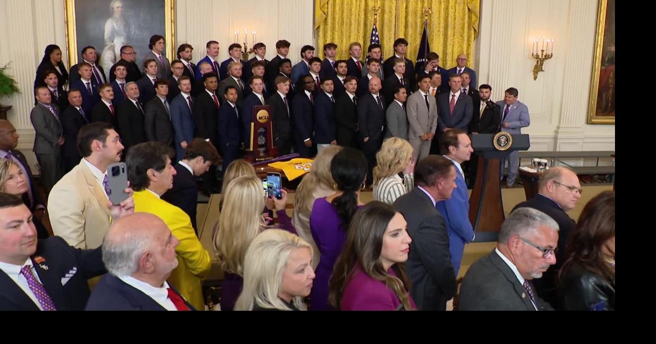 LSU Shreveport Pilots arrive at White House ceremony | Video | waaytv.com