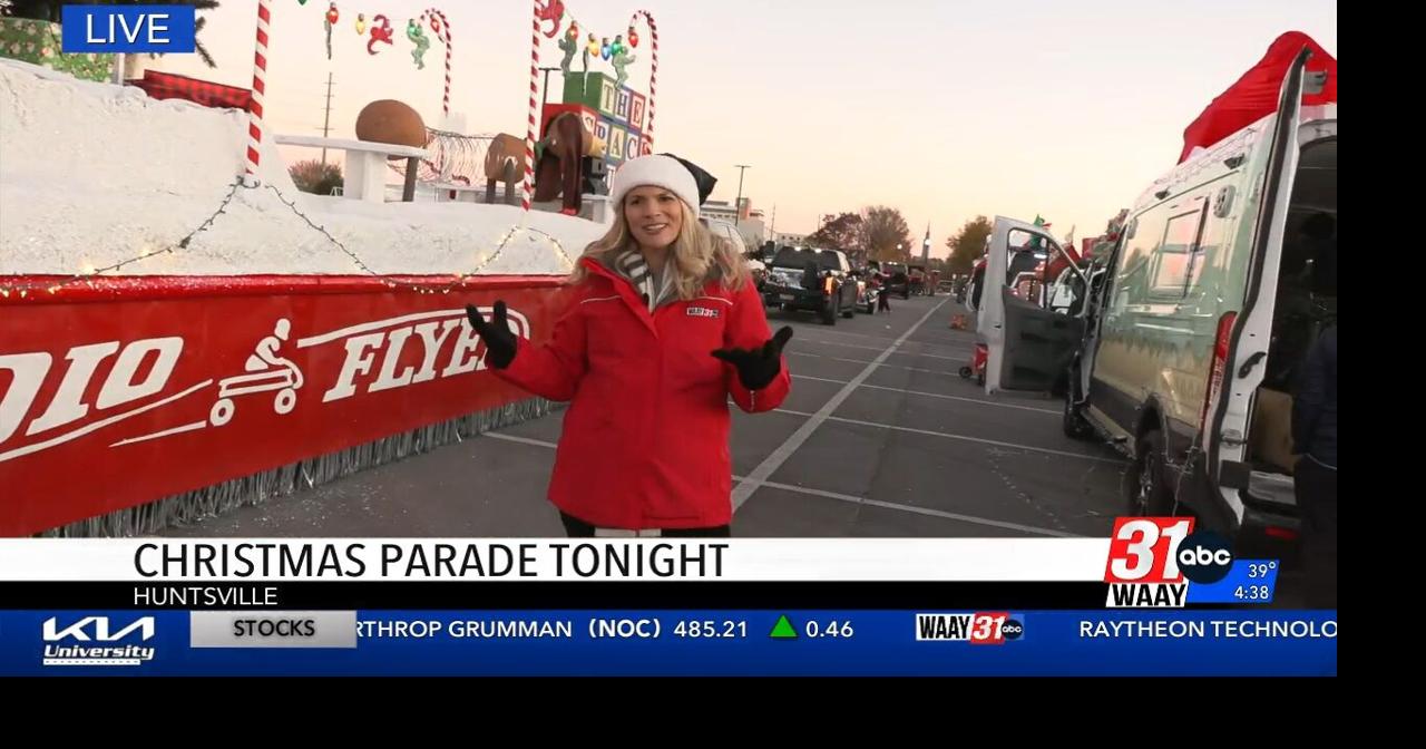 Cold, festive fun at Huntsville's Christmas Parade with WAAY's Tory ...