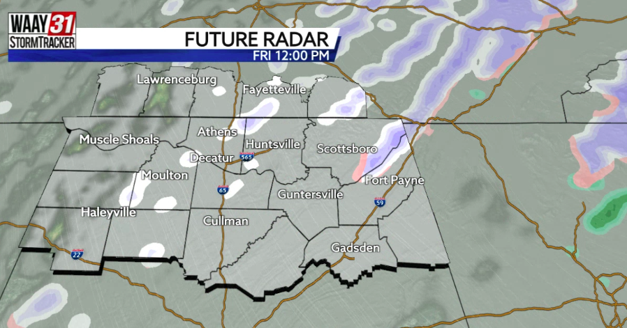 Gray, windy, and cold with flurries Friday | News | waaytv.com
