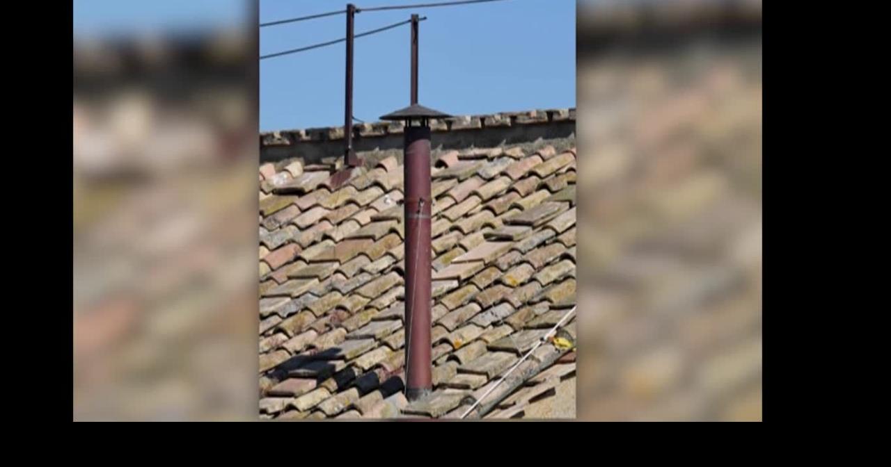 Vatican installs chimney on Sistine Chapel's roof before next pope ...