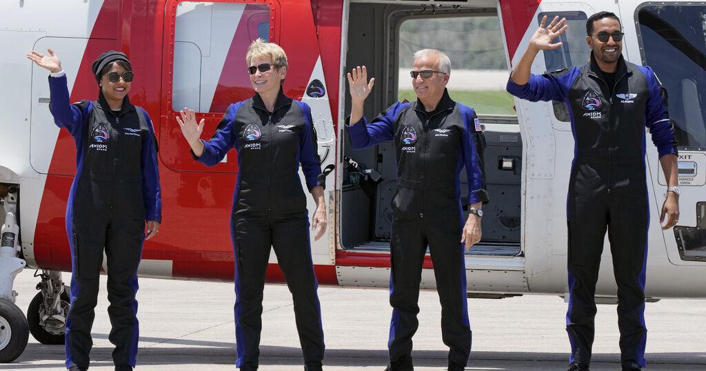 SpaceX sends Saudi astronauts, including nation’s 1st woman in space ...