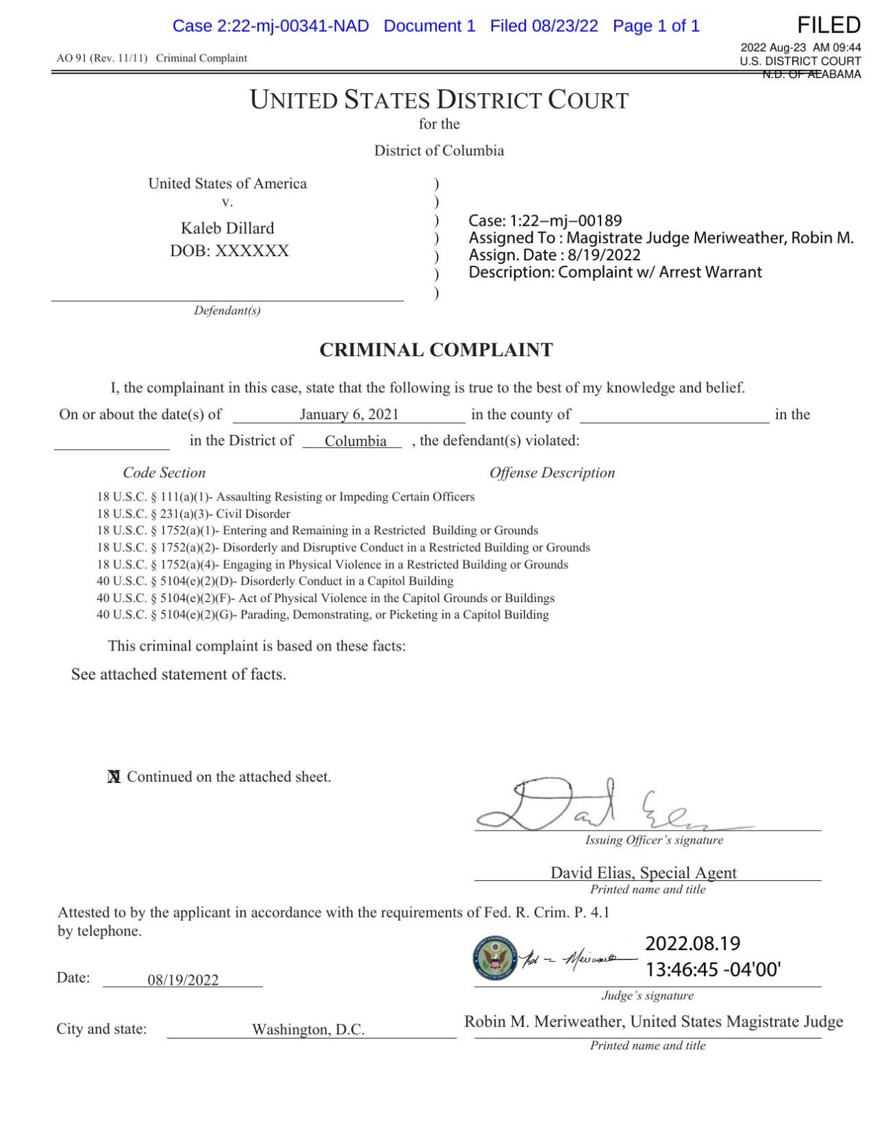 Alabama man charged with attacking officers at Jan. 6 Capitol riot ...