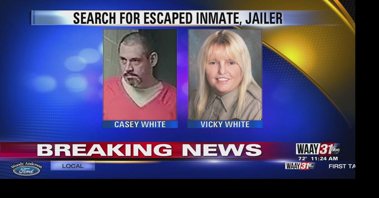 Update in search for escaped inmate Casey White, jailer Vicky White ...
