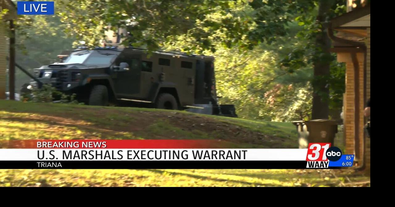 U.S. Marshals execute warrant in Triana | Video | waaytv.com