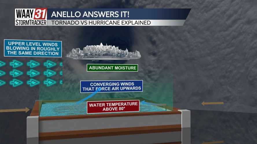 Anello Answers It: Tornado vs Hurricane explained | News | waaytv.com