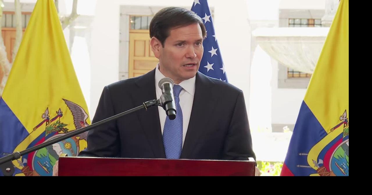 Marco Rubio: 2 Ecuadorian crime groups designated terrorist ...