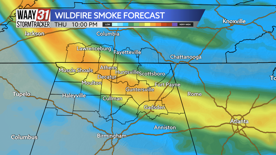 Canadian wildfires bring hazy skies to North Alabama | News | waaytv.com