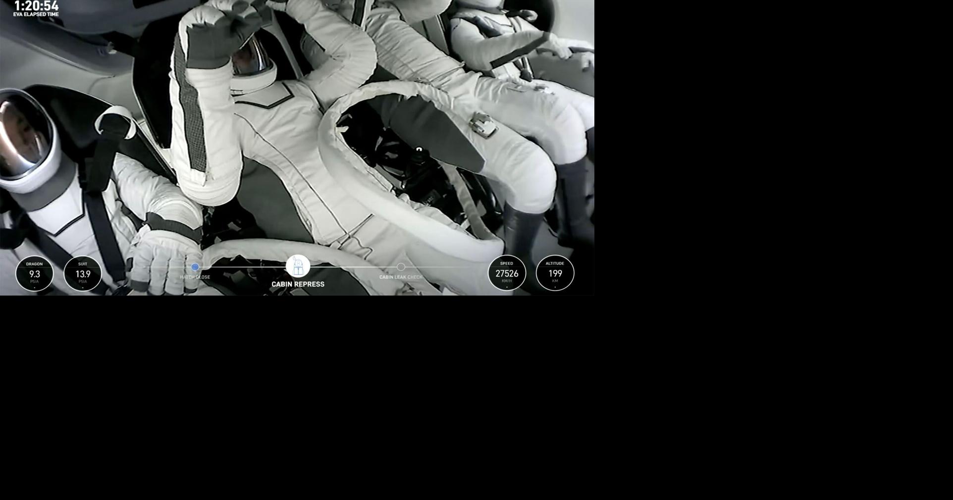 Four civilians on a daring SpaceX mission complete the first commercial ...