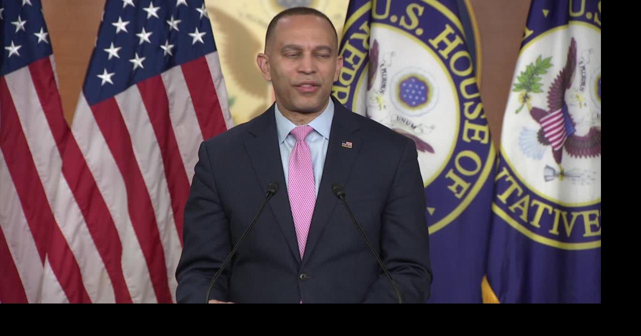 Hakeem Jeffries: GOP not fixing cost of living | Video | waaytv.com