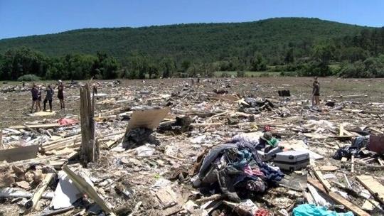 National Weather Service: EF2 tornado tore through Gurley ...
