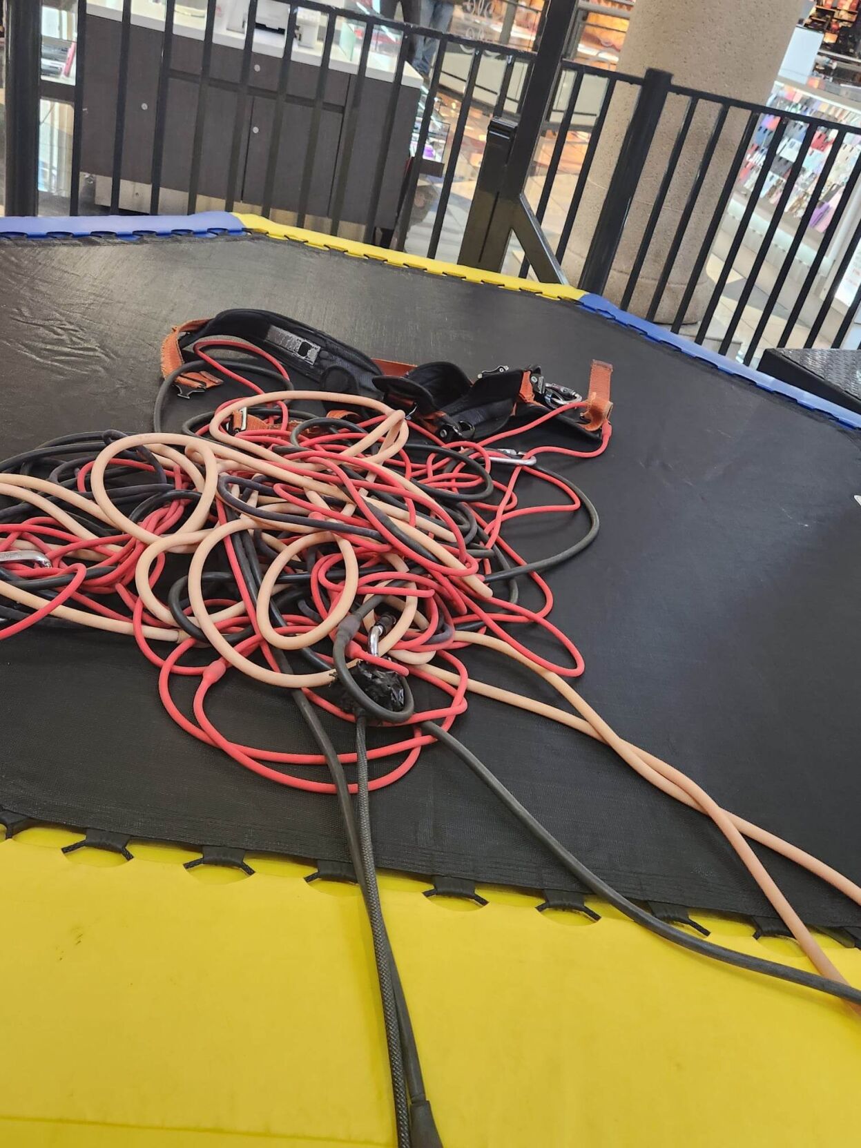 Girl falls off mall trampoline | | waaytv.com