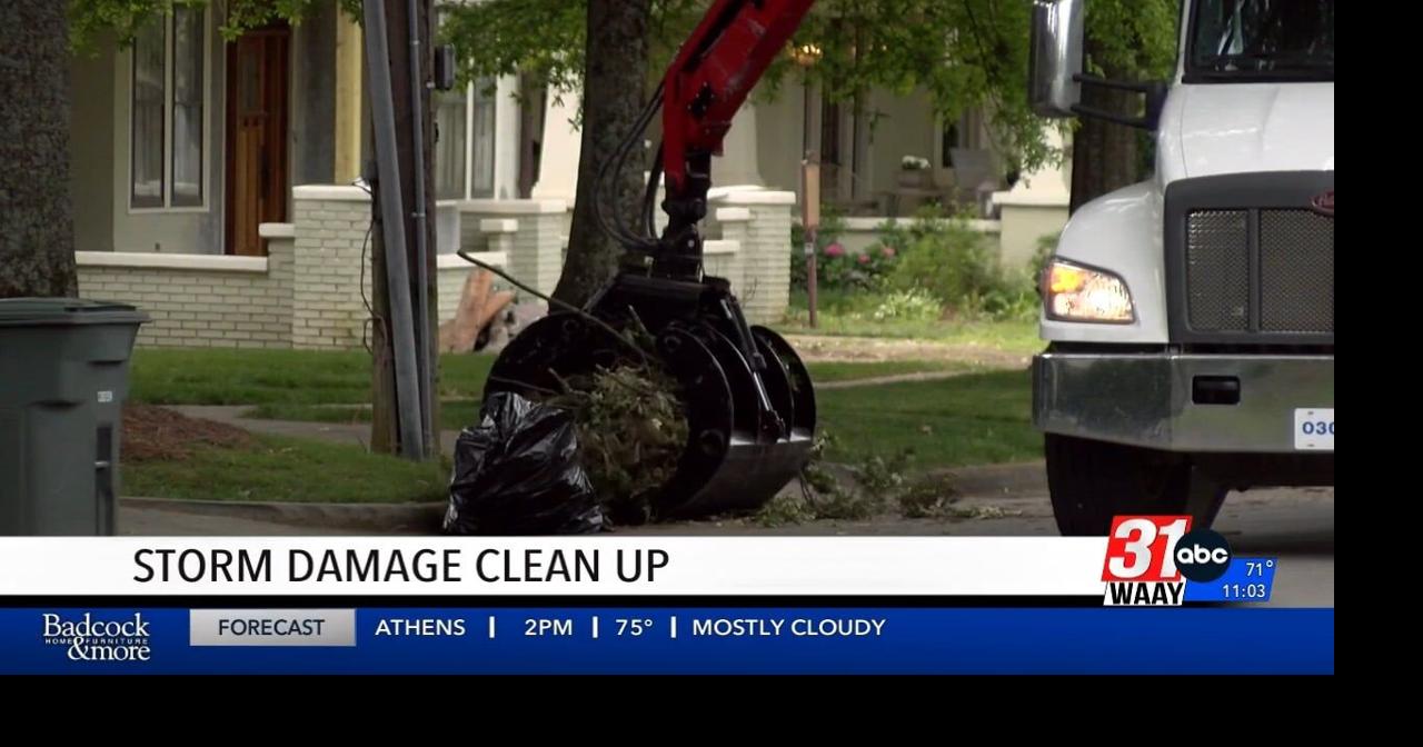 Storm damage clean up | Video | waaytv.com