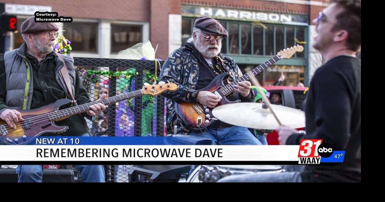 Huntsville community remembers beloved musician Microwave Dave | Video ...