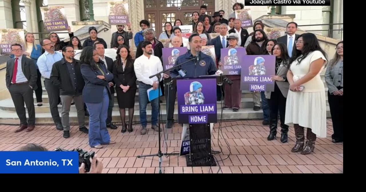 Joaquin Castro: 'Liam Ramos should be released immediately' | Video ...