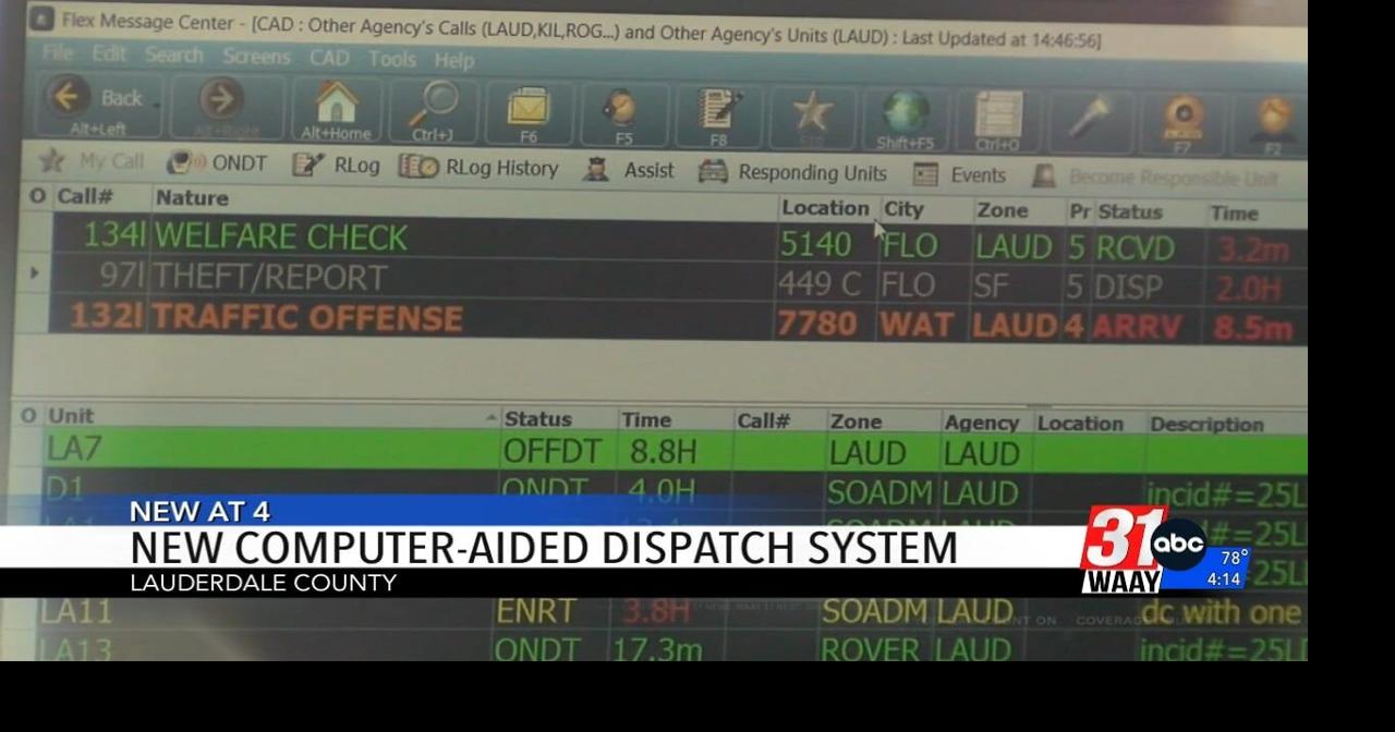 Lauderdale County's rapid dispatch tech cuts response times | Video | waaytv.com