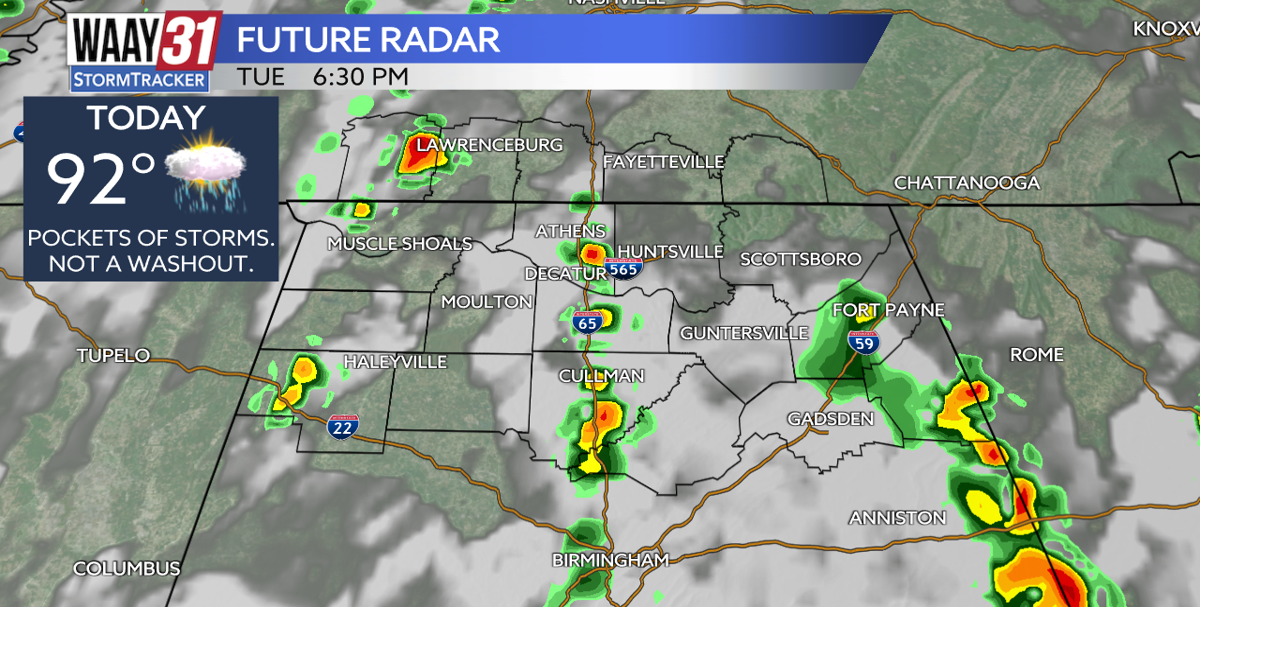 Remnants of Hurricane Beryl still affecting weather in North Alabama ...