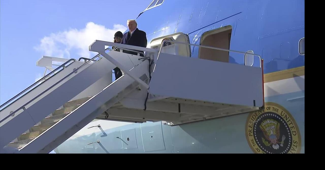 Full Remarks: President Donald Trump speaks to reporters in Asheville ...