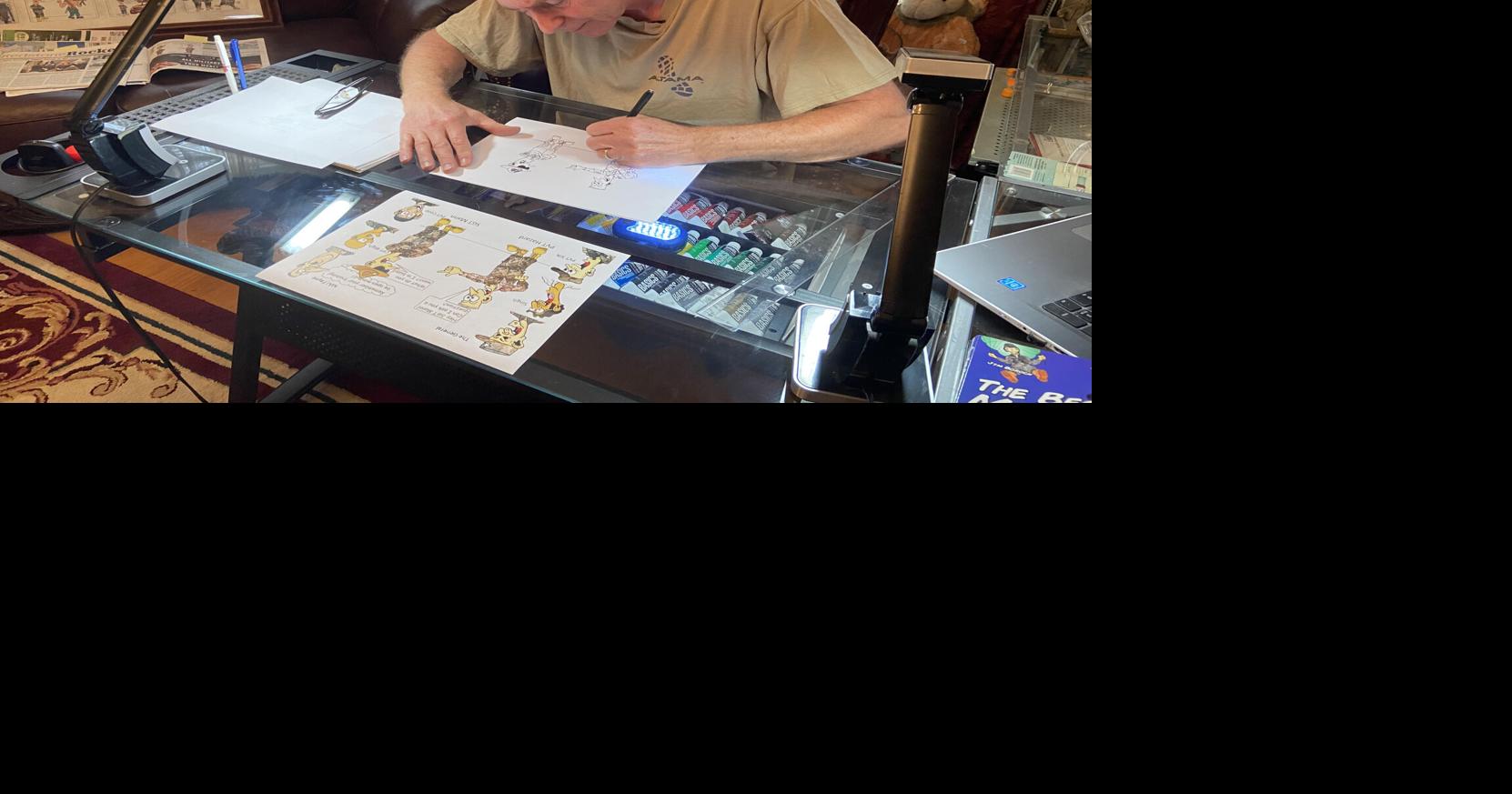Alabama Original: Tanner cartoonist gives back to military community ...