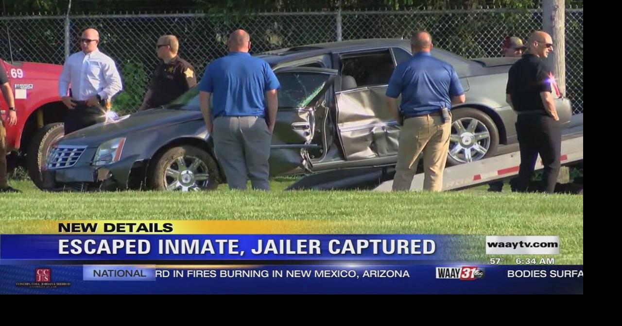 Escaped Inmate, Jailer Captured | Video | waaytv.com