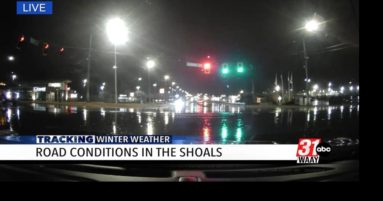 Roads remain a big concern in the Shoals after winter weather hits ...