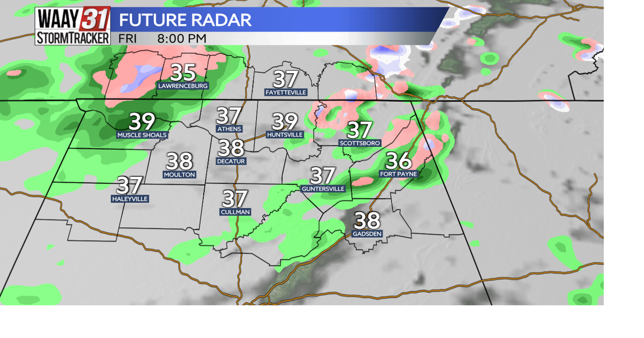Light wintry mix possible tonight, several rain chances next week ...