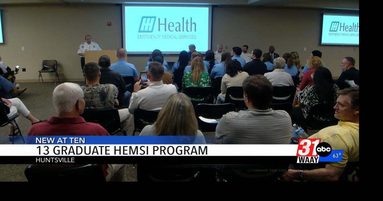 13 graduate from HEMSI EMS training | Video | waaytv.com