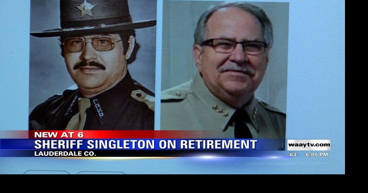 Lauderdale County Sheriff Rick Singleton talks retirement | Video ...