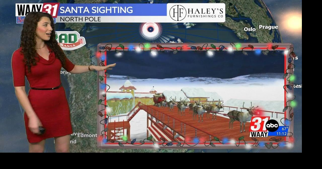 Santa is taking a break at the North Pole after his European and Asian ...