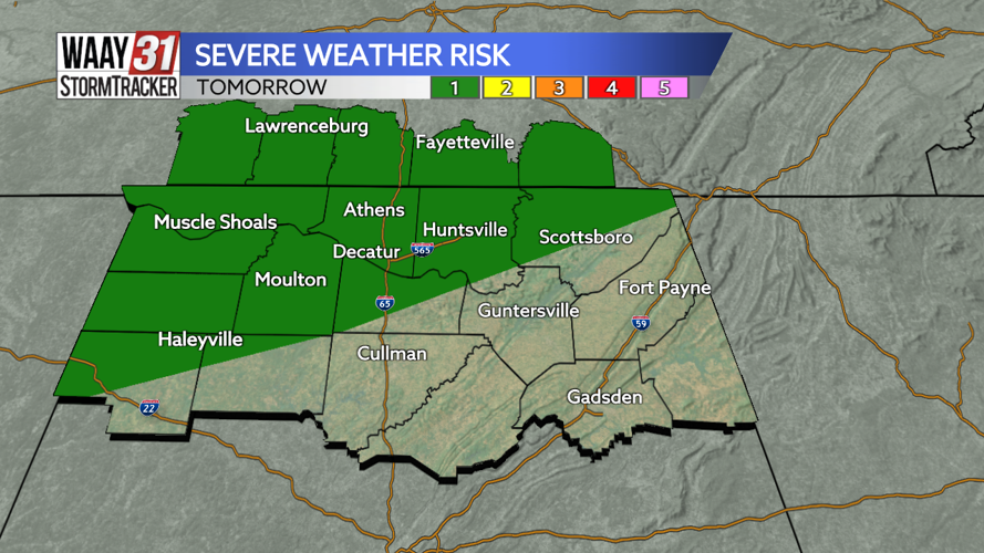 Heat and humidity return to North Alabama ahead of possible severe ...